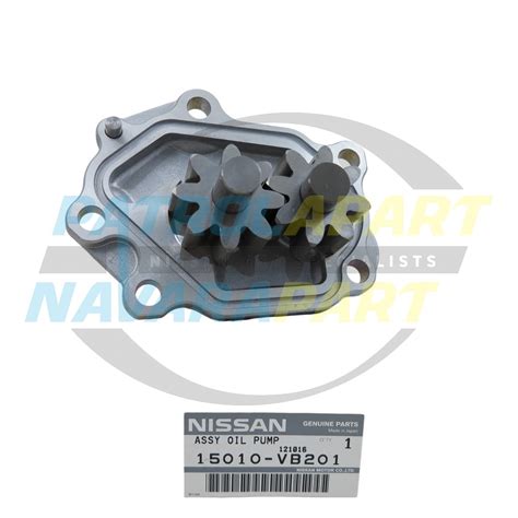 Genuine Nissan Td42t Factory Turbo Oil Pump Assembly Nissan Patrol Y61 Gu