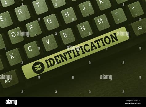 Writing Displaying Text Identification Business Showcase An Action Or Procedure To Identify