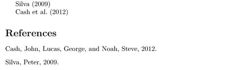 Bibtex Bibliographystyle Plainnat Citations And Multicitations