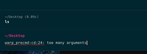 too many arguments error · issue 2254 · warpdotdev warp · github