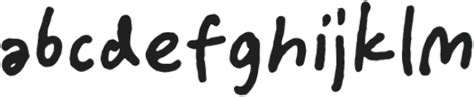 Twinky Blink Sans Otf Font Handwritten Casual What Font Is