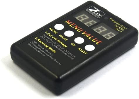 Amazon Com ZTW LED Programming Box Program Card For Beast Series ESC Brushless Electronic Speed