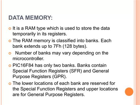 Pic Microcontroller Architecture Pptx