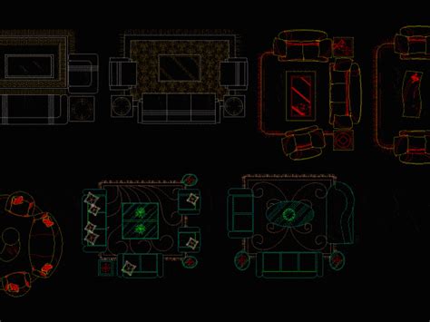 Being Several 2D DWG Block For AutoCAD Designs CAD