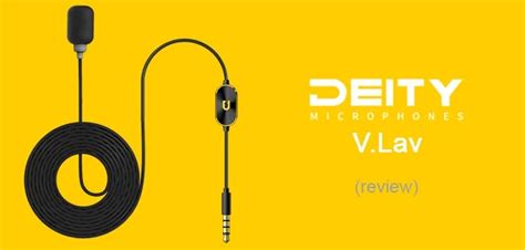 Deity Microphones V Lav Wired Lav Mic Poc Network Tech