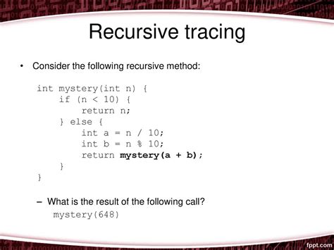 Lecture 14: Strings and Recursion AP Computer Science Principles - ppt ...
