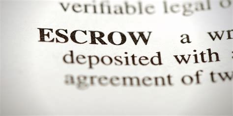 What Is Escrow Why Is It Important For Real Estate