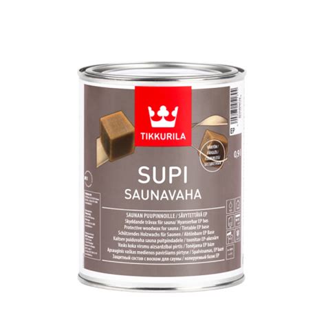 Tikkurila Supi Saunavaha защитный воск для дерева 0.9л купить в Киеве и ...