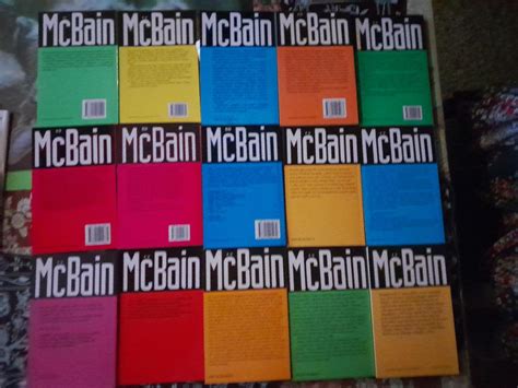 15x Detektivní Román Ed Mcbain 1992 Až 1997 Poprvé Aukro