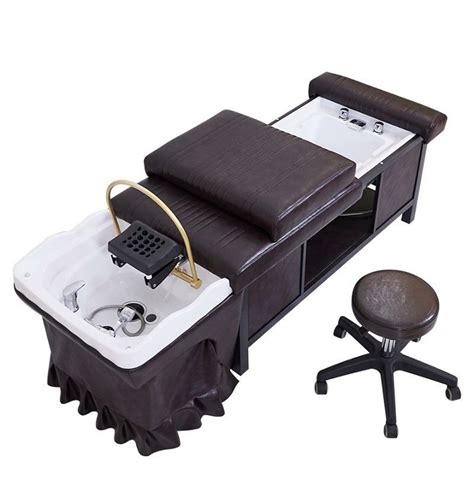 미용 샴푸 침대 고급 바버샵 미용실 샴푸대 베드 이발소 티몬