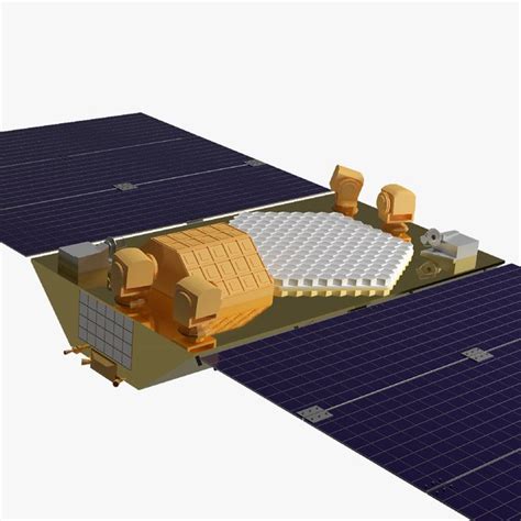3d Hongyan Satellite Turbosquid 1953108