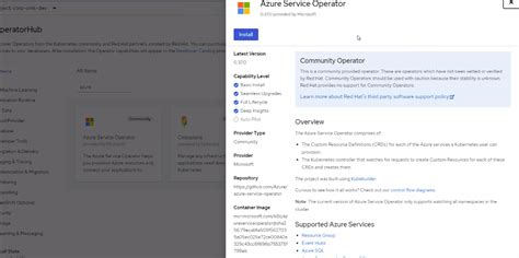 request openshift operator hub still using an old version of operator