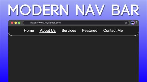 How To Make An Animated Nav Bar With HTML And CSS YouTube