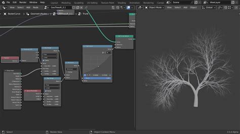 GeoTree Procedural Trees In Geometry Nodes By DNorman Blender And CG Discussions