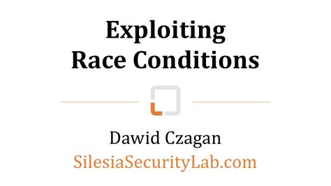 Exploiting Race Conditions Youtube