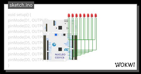 007nightrider Wokwi Esp32 Stm32 Arduino Simulator