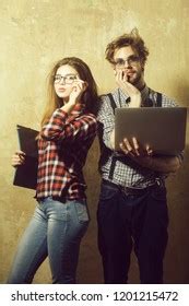 Sexy Nerd Couple Over 312 Royalty Free Licensable Stock Photos Shutterstock