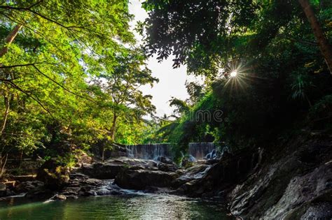 Ka Ang Water Fall Small Size Waterfall Nakhon Nayok Thailand Stock Image Image Of Fresh Fall