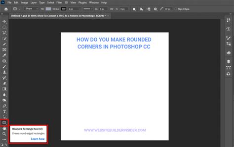 How Do You Make Rounded Corners In Photoshop CC WebsiteBuilderInsider