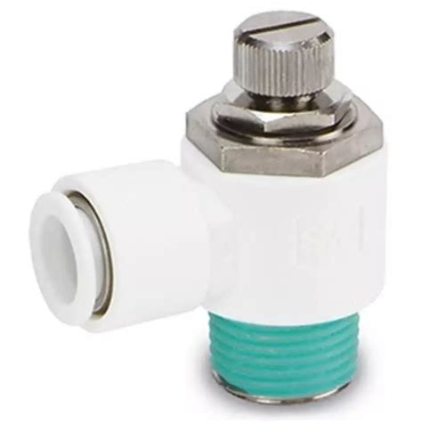Buy Smc As2 Series Threaded Pneumatic Silencer Exhaust Restrictor Function Fitting R 1 8 Inlet