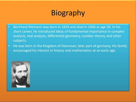 Bernhard Riemann Mathematician