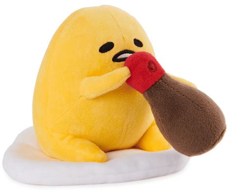 Gudetama Soy Sauce 5” Plush Kawaii Ts