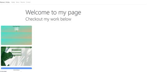 github ayejayhicks reactportfolio this is my personal portfolio it showcases my work samples