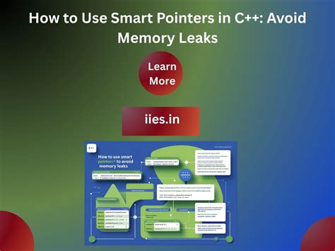 How To Use Smart Pointers In C Avoid Memory Leaks