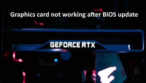 How To Know If Your Graphics Card Is Working Or Not Working