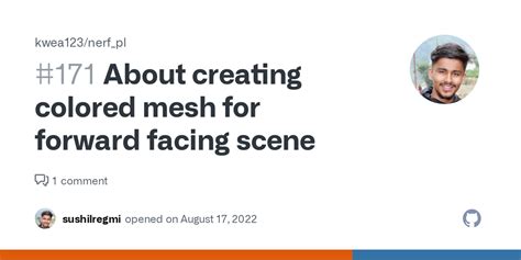 About Creating Colored Mesh For Forward Facing Scene Issue Kwea Nerf Pl GitHub