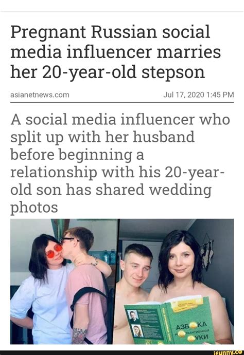 Taboo Pregnant Russian Social Media Influencer Marries Her Year
