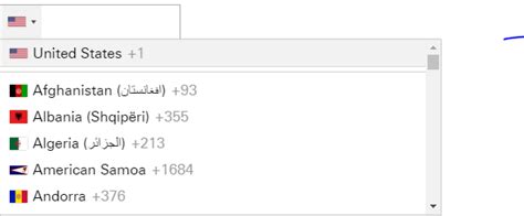 Css Intl Tel Input Dropdown Not Working On Mobile Browser Stack