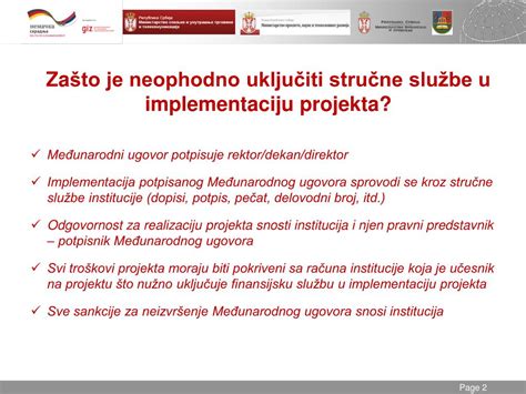 PPT Implementacija projekata sa stanovišta stručnih službi PowerPoint Presentation ID