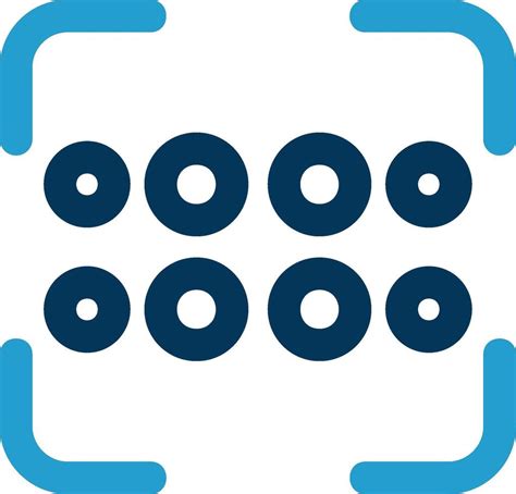 Reorder Dots Horizontal Line Blue Two Color Icon 41939419 Vector Art At