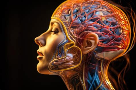 Premium Photo Anatomical Representation Of Human Head
