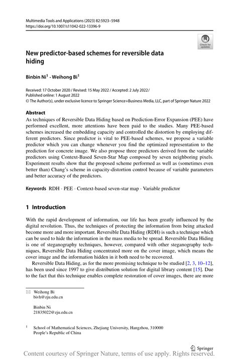 new predictor based schemes for reversible data hiding