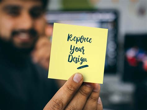 Free Notepad Mockup PSD