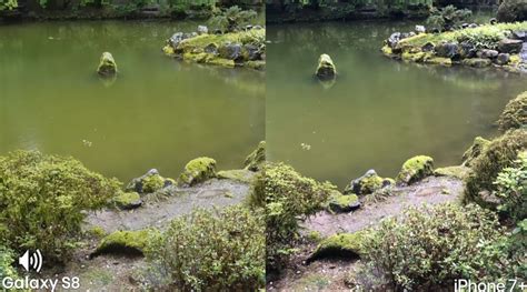 ชมรววเปรยบเทยบกลอง Samsung Galaxy S8 และ iPhone 7 Plus