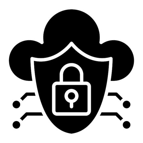 Premium Vector Vector Design Cloud Security Icon Style