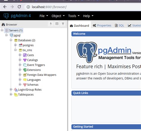 安装：docker postgresql 和 pgadmin4