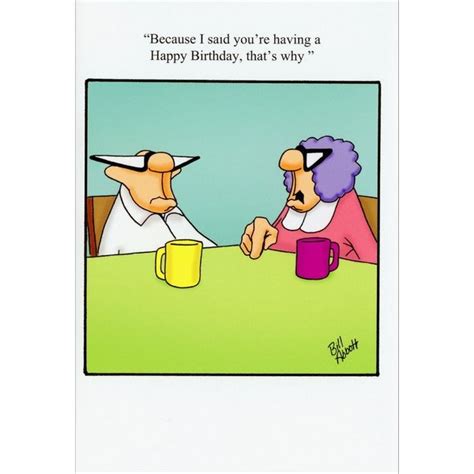 Funny Happy Birthday Comics
