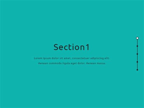 简单的全屏页面滑动条代码