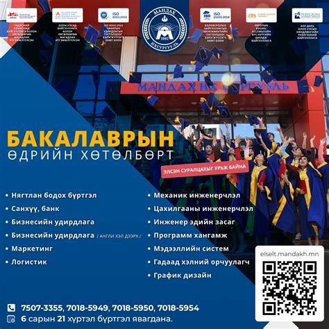 Мандах Олон улсын 𝗔𝗖𝗕𝗦𝗣 байгууллагаар 𝟮𝟬𝟮𝟱 онд дахин 𝟭𝟬 жилээр магадлан итгэмжлүүлсэн Мандах