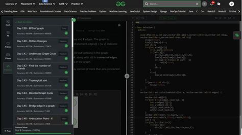 Gfg160 Codingjourney Geeksforgeeks Neverstopgrowing Geekstreak2024 Uddhav Pawar