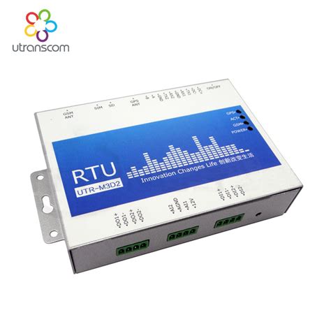 GSM Remote Terminal Controller And Alarm Unit With GPRS RTU Scada System Utranscom Technology