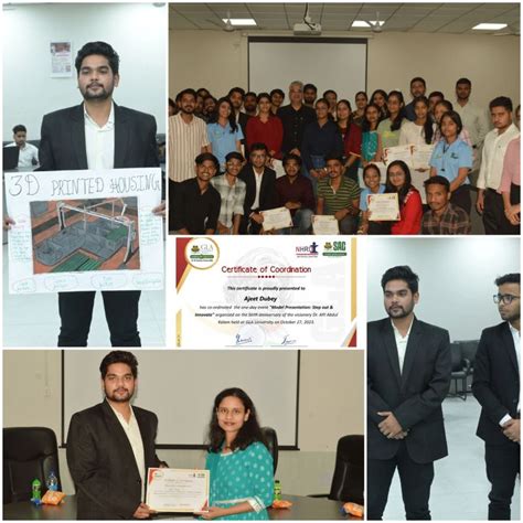 Innovation 3dprintedhousing Affordableliving Apjabdulkalam Glauniversity