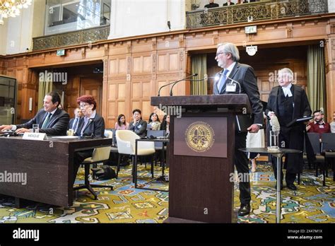 The Hague Netherlands 30th Apr 2024 Alejandro Celorio Alcantara Legal Advisor To The