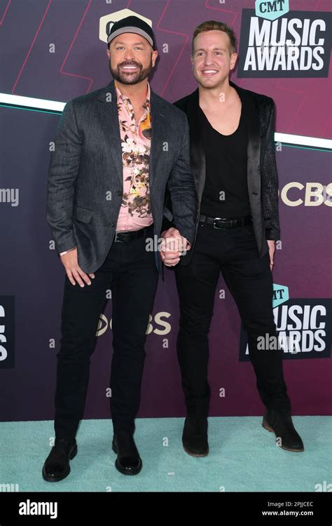 Cody Alan And Trea Smith Arriving At The CMT Music Awards Held At The Moody Center On April