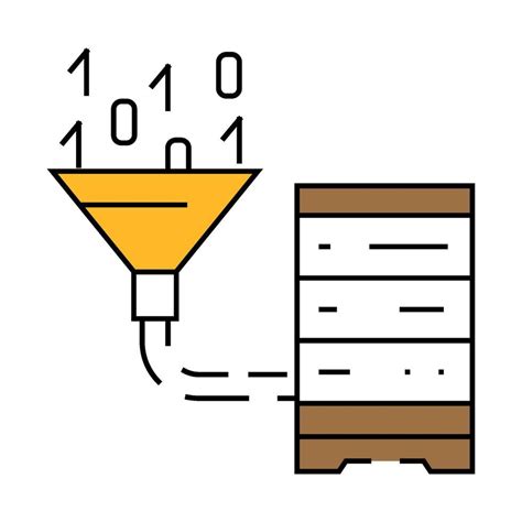 Data Integration Database Icon Color Illustration 49828479 Vector Art