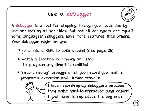 Use A Debugger